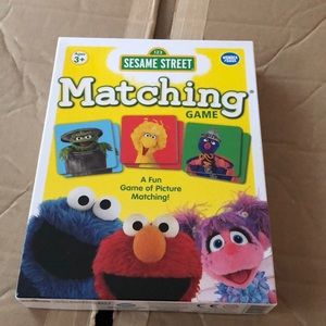 Wonder Forge Sesame Street Matching Game Ages 3 Preschool New & Sealed ...